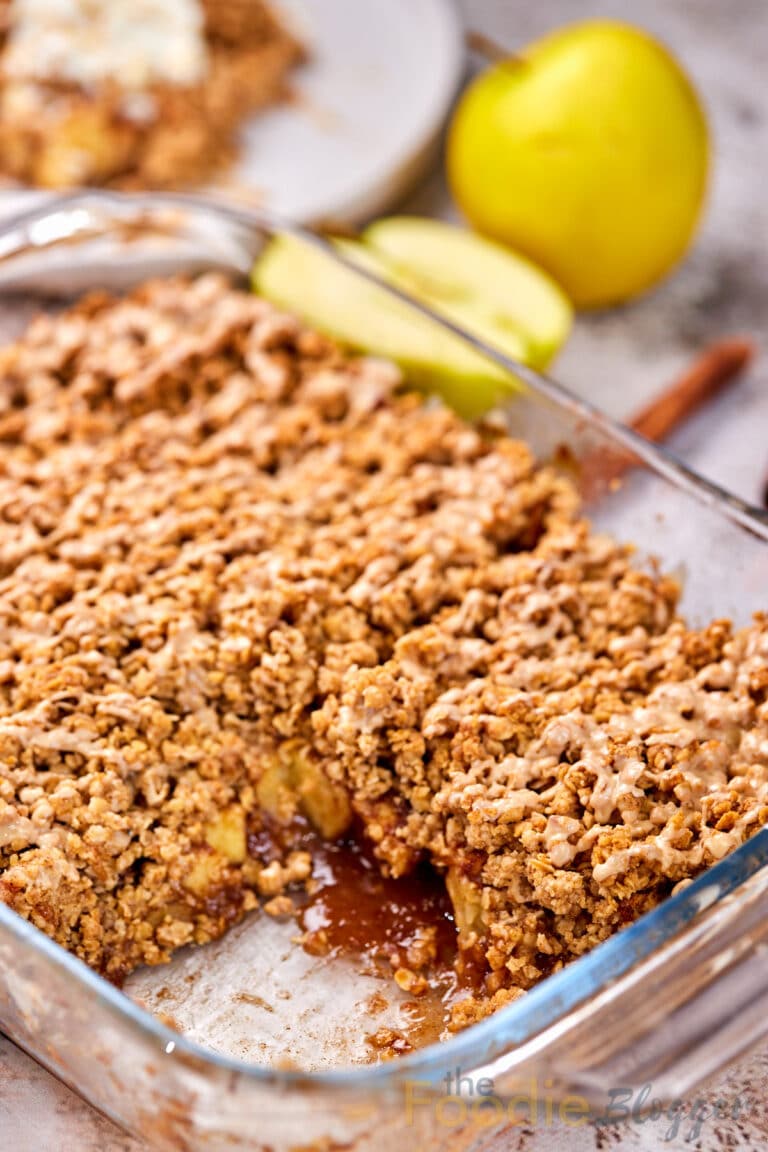 The Ultimate Apple Crisp Recipe - TheFoodieBlogger